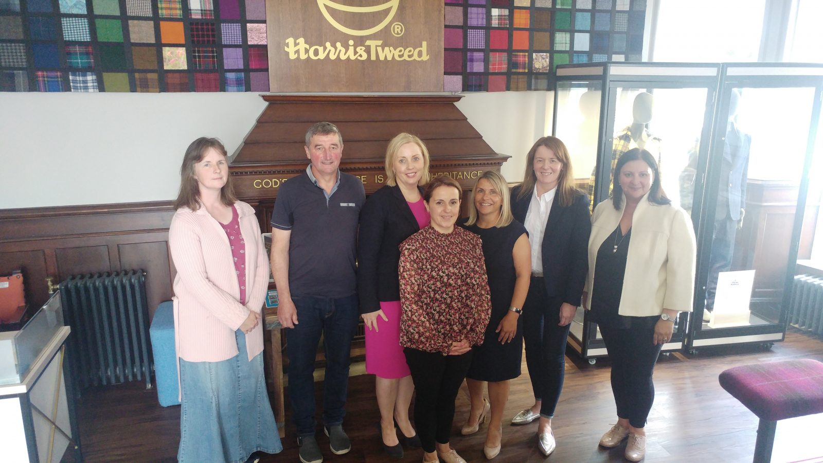 Donegal Education and Training Board Visit - The Harris Tweed Authority