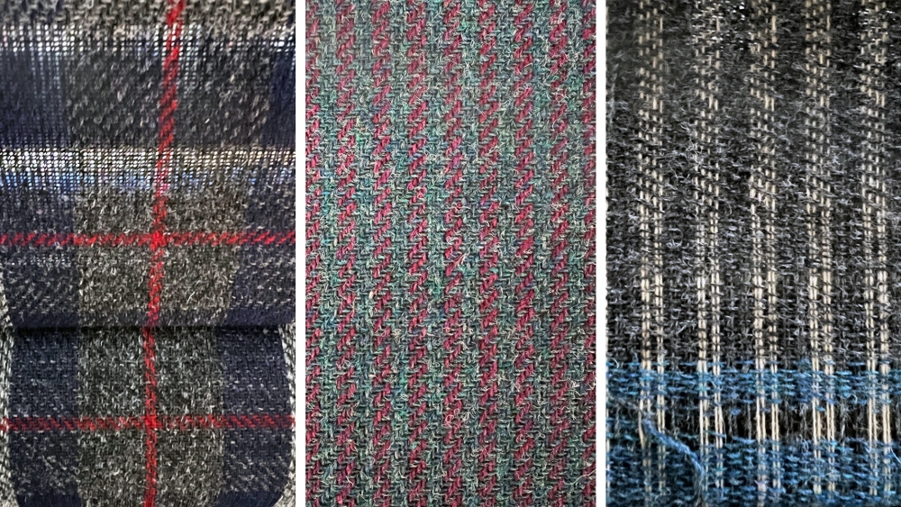 Three patterns - The Harris Tweed Authority