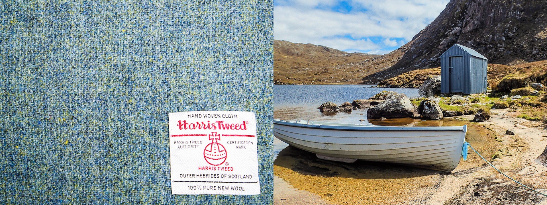 Tranquil loch view - The Harris Tweed Authority