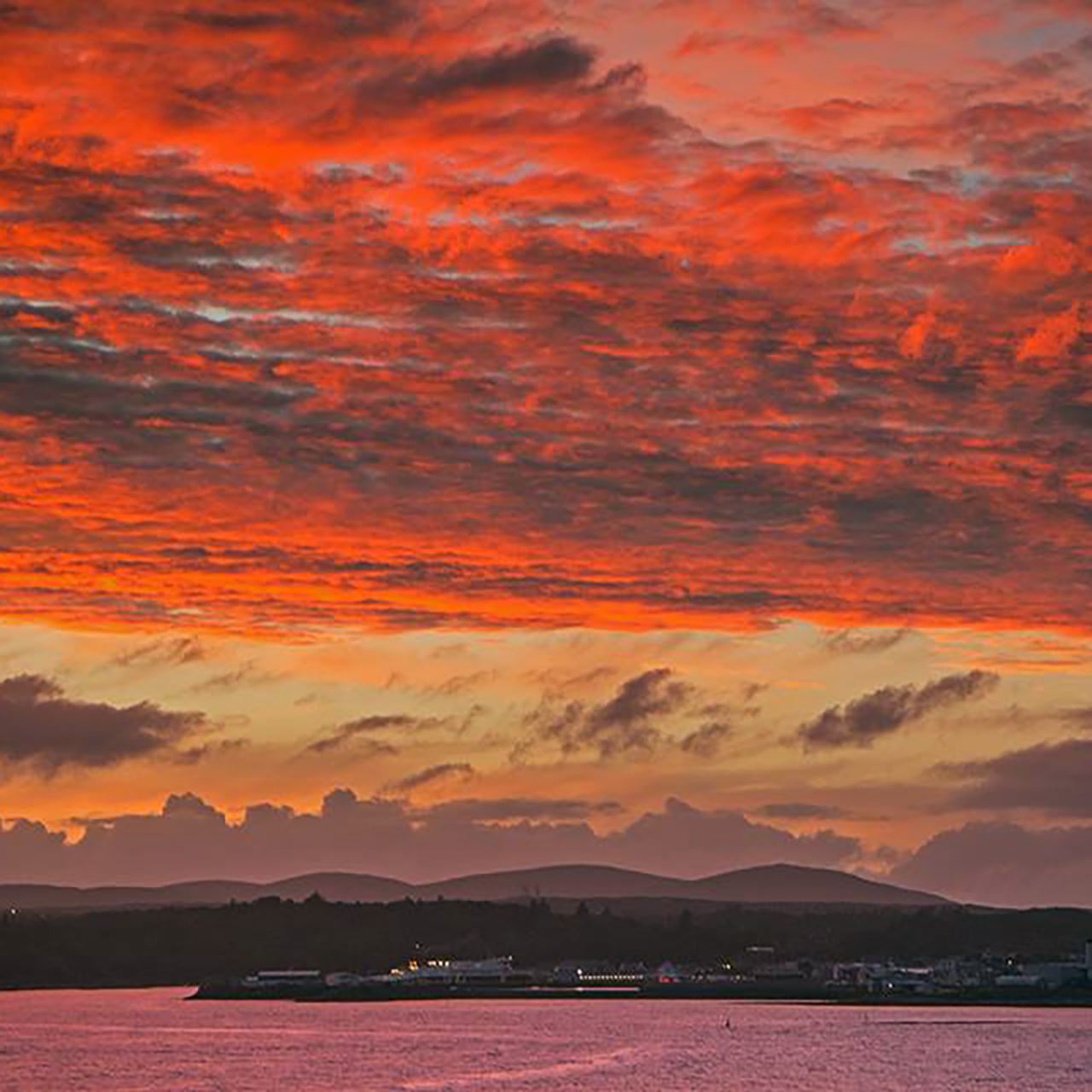 Sunset Swirl - The Harris Tweed Authority