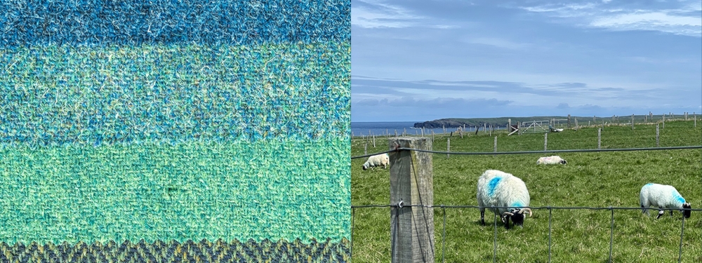 Layered colours - The Harris Tweed Authority