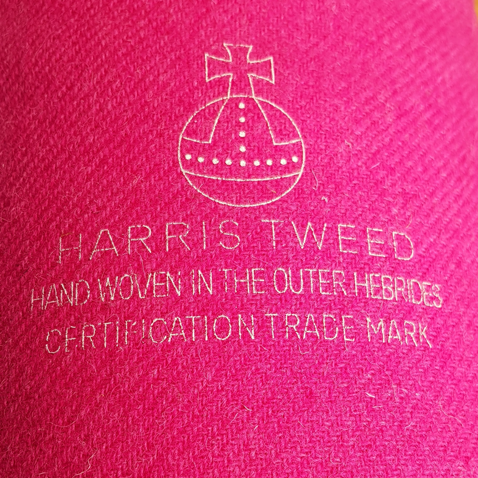Textures of Pink - The Harris Tweed Authority