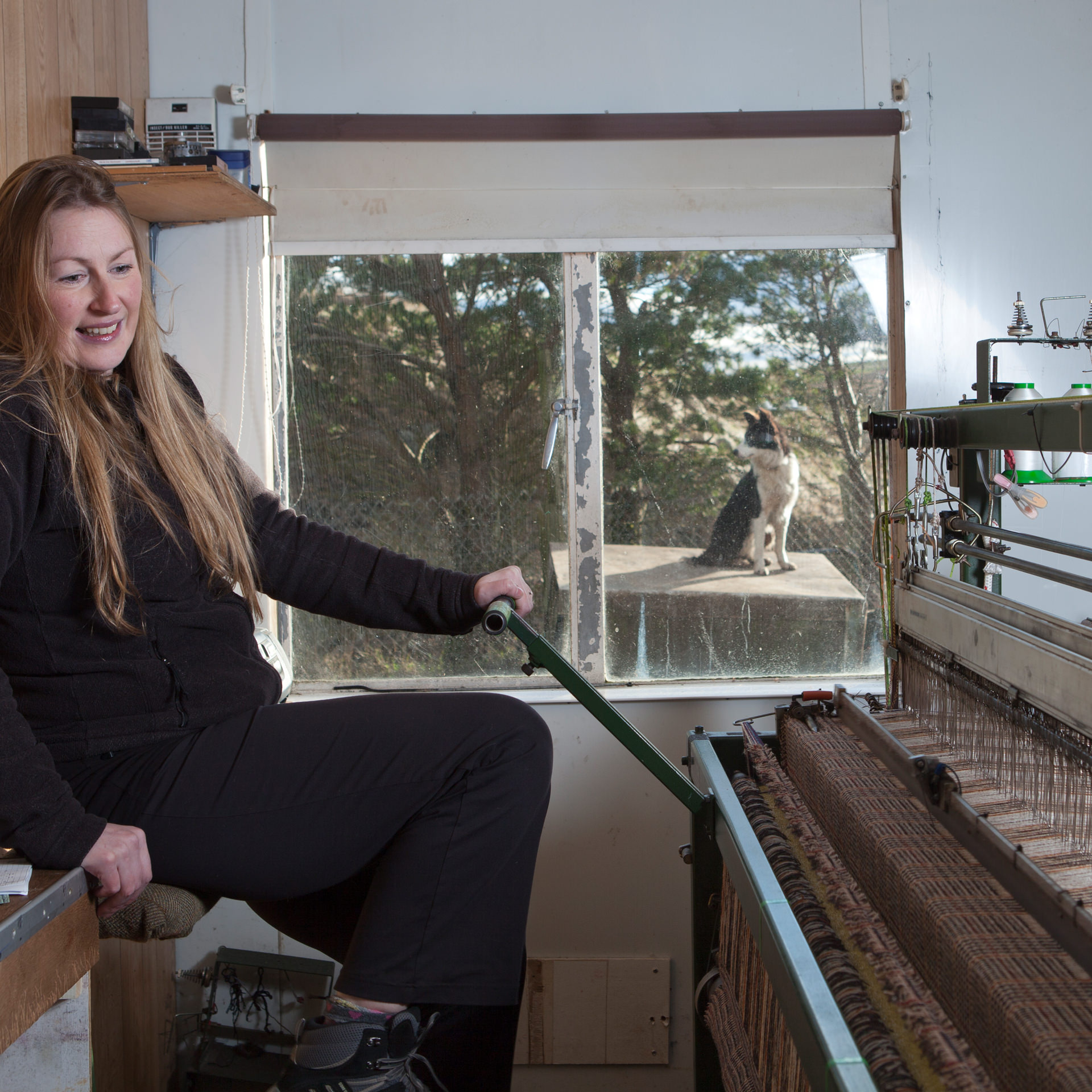 Weaver at Work: Anna Macleod - The Harris Tweed Authority